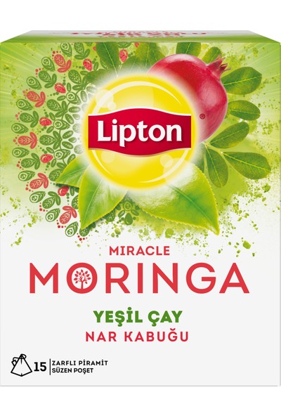 Lipton Moringa 22.5 gr Bardak Poşet Bitki ve Meyve Çayı Lipton Moringa 22.5 gr Bardak Poşet Bitki ve Meyve Çayı