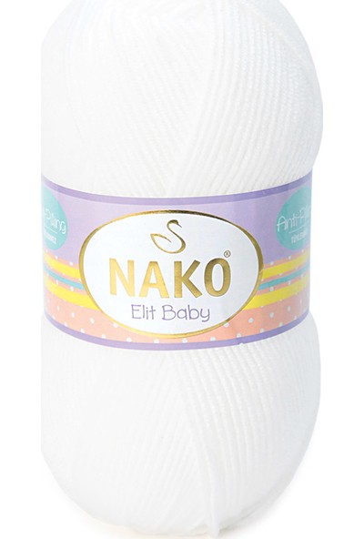 Nako Elit Baby 208 Beyaz