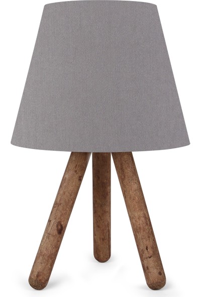 Hepsi Home Pratik Ahşap Üç Ayaklı Abajur AYD-1965 Hepsi Home Pratik Ahşap Üç Ayaklı Abajur AYD-1965