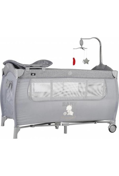 Sunny Baby 9142 Joy Plus Park Yatak 70 x 120 cm - Gri