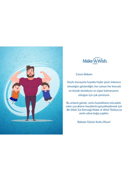 Bir Dilek Tut Derneği Babalar Günü Sertifikası Bir Dilek Tut Derneği Babalar Günü Sertifikası