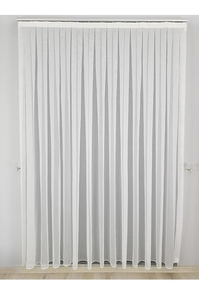 BBB Kendinden Desenli Tül Perde Ekru 1'e 2,5 Pileli ET3010 100 x 260 cm BBB Kendinden Desenli Tül Perde Ekru 1'e 2,5 Pileli ET3010 100 x 260 cm