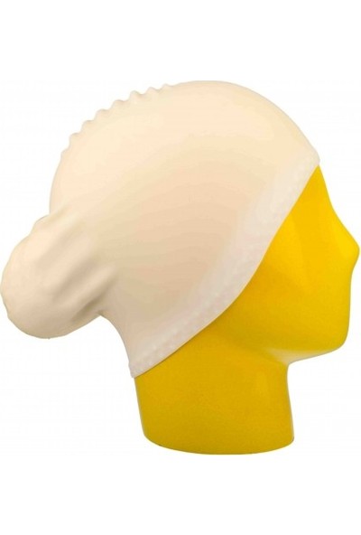 Dry Uzun Saç Silikon Yüzücü Bonesi Havuz Deniz Yüzücü Bone