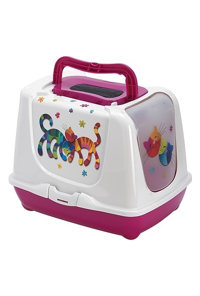 Moderna Trendy Kartuşlu Tuvalet Kabı 57 cm Fuşya Moderna Trendy Kartuşlu Tuvalet Kabı 57 cm Fuşya