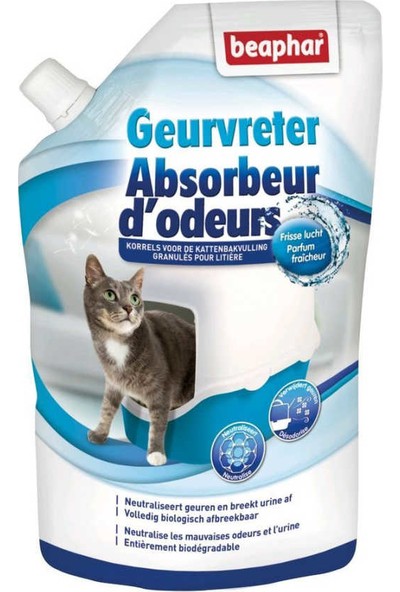 Beaphar Geurvreter Deodorant Kedi Tuvaleti Koku Giderici 400 gr Beaphar Geurvreter Deodorant Kedi Tuvaleti Koku Giderici 400 gr