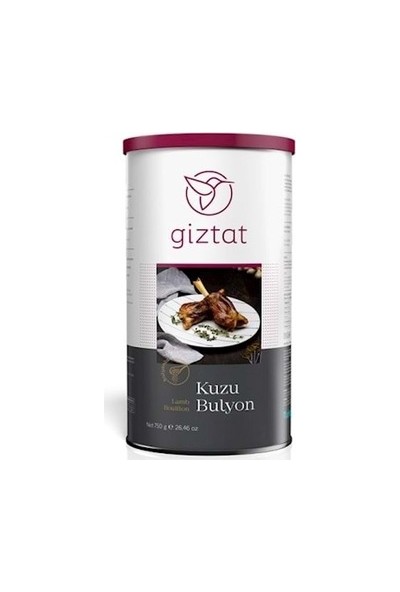 Gıztat Kuzu Bulyon 750 gr Gıztat Kuzu Bulyon 750 gr