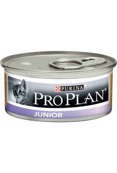 Pro Plan Junior Chicken Yavru Kedi Konserve 85 gr 24'lü Pro Plan Junior Chicken Yavru Kedi Konserve 85 gr 24'lü