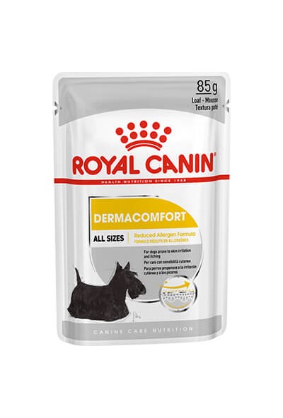 Royal Canin Ccn Dermacomfort Loaf Pouch Köpek Konservesi 12 x 85 gr Royal Canin Ccn Dermacomfort Loaf Pouch Köpek Konservesi 12 x 85 gr