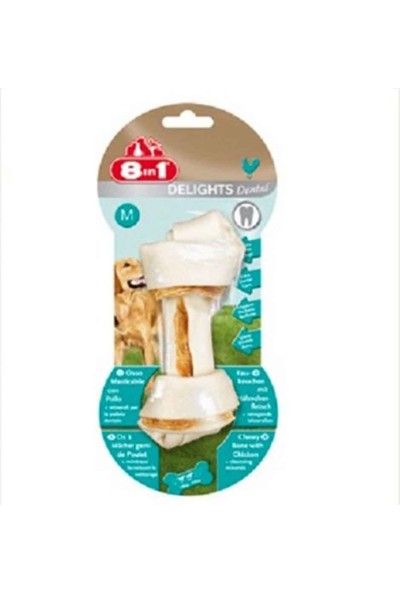 8in1 Delights Pro Dental Tavuklu Köpek Ödülü 35 gr