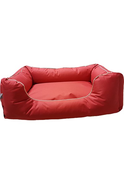 Bedspet Dış Mekan Köpek Yatağı 100 x 80 cm Kırmızı
