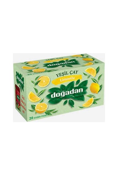 Doğadan Limonlu Yeşil Çay