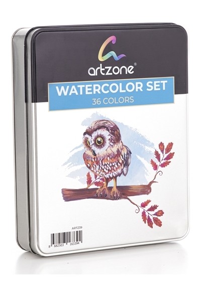 Artzone Suluboya Kağıt ve Aksesuar 36'lı