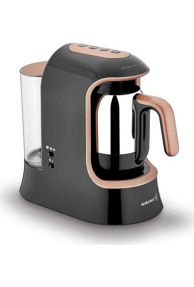 Korkmaz Kahvekolik Aqua Siyah/Rosagold Otomatik Kahve Makinesi Korkmaz Kahvekolik Aqua Siyah/Rosagold Otomatik Kahve Makinesi
