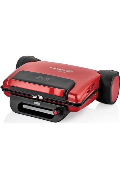 Korkmaz Tostema Kırmızı Midi Tost Makinesi