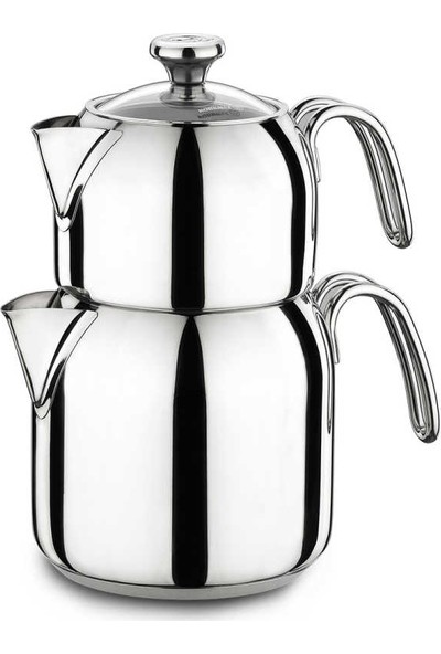 Korkmaz A047 Alia Çaydanlık Takımı