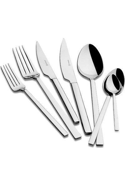 Korkmaz A2413 Veneta 84 Parça Çatal Kaşık Takımı