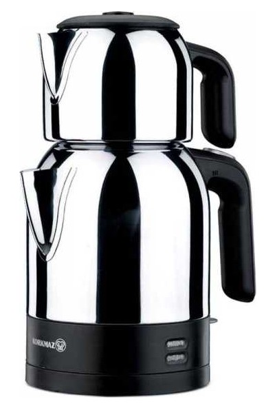 Korkmaz A 359 Demkolik Elektrikli Çaydanlık - Siyah