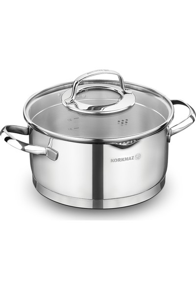 Korkmaz Steama Tekli Tencere