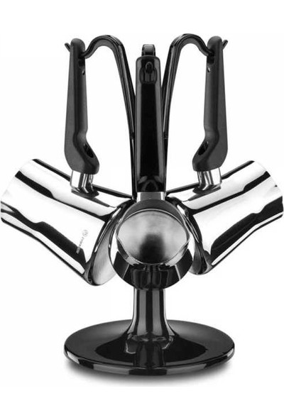 Korkmaz A1220-4 Kappa Cezve Takımı Siyah Korkmaz A1220-4 Kappa Cezve Takımı Siyah