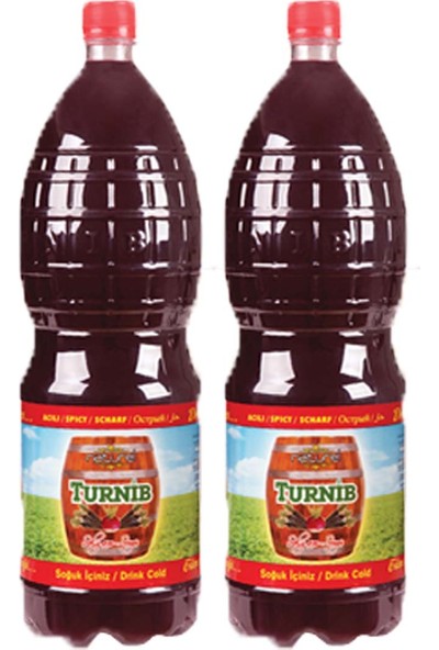 Turnib Şalgam Suyu Acısız Koruyucu Içermez 2 Lt