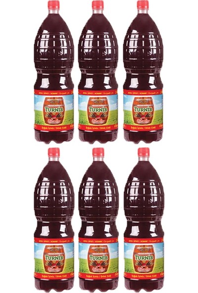 Turnib Şalgam Suyu Acılı 6 Lt