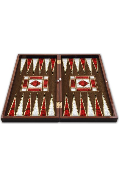 Star Polyester Sedef Şık Tavla Büyük Boy