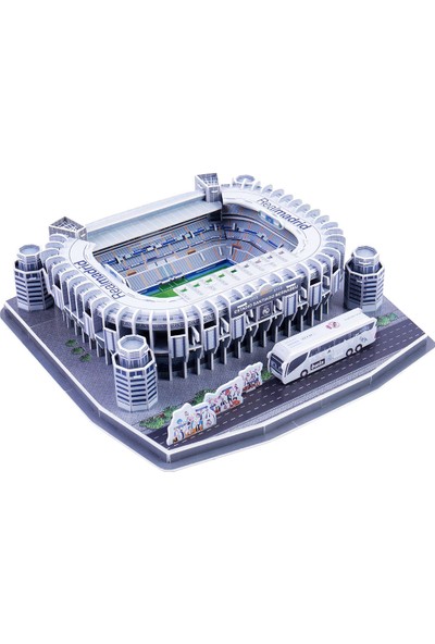 Yukka Dünyaca Ünlü Stadyum 3D Kağıt Bulmaca Futbol Sahası Montaj Modeli