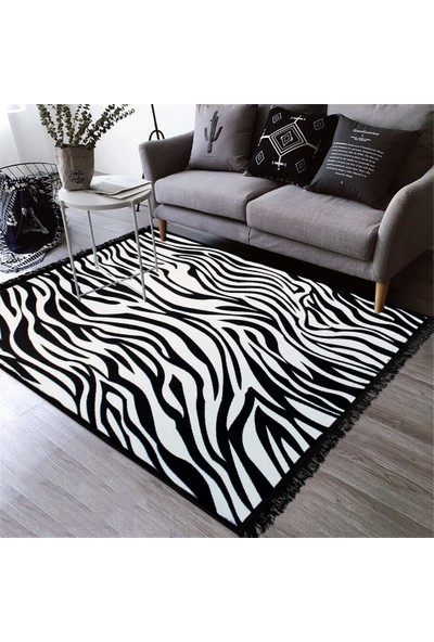 Kate Louise Çift Taraflı Kilim Zebra 80 x 150 cm