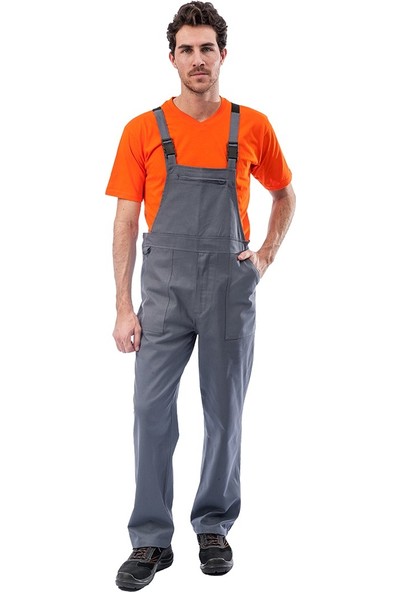 Dvc Myform Garden Klasik Askılı Bahçıvan Tulumu Beli Lastikli XL