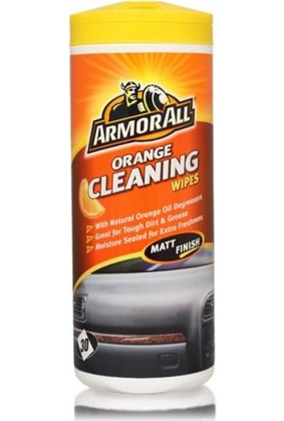 Armor All Orange Citrus'lu Araç Içi Temizlik Mendili Armor All Orange Citrus'lu Araç Içi Temizlik Mendili