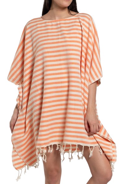 Lalay Elbise Tunik Santuri Turuncu Pamuk