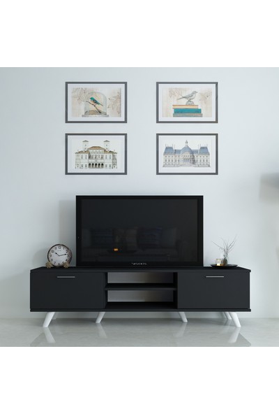Moonlife Istanbul Tv Ünitesi Siyah