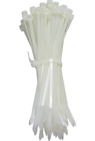 Sanse Plastik Cırt Kelepçe Kablo Klipsi 2,5 x 200 mm 100'lü Sanse Plastik Cırt Kelepçe Kablo Klipsi 2,5 x 200 mm 100'lü