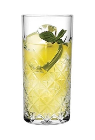 Paşabahçe 52820 Timeless Dekorlu Kokteyl Meşrubat Bardağı 4'lü