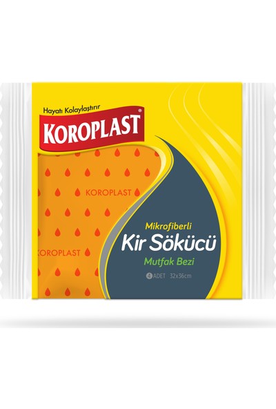 Koroplast Mikrofiberli Kir Sökücü Mutfak Bezi