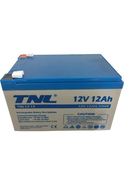 TNL 12V 12AH Kuru Tip Akü TNL 12V 12AH Kuru Tip Akü