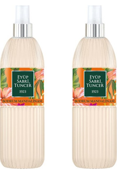 Eyüp Sabri Tuncer Bodrum Mandalinası 150 ml Sprey Kolonya - Pet Şişe 2 Adet Eyüp Sabri Tuncer Bodrum Mandalinası 150 ml Sprey Kolonya - Pet Şişe 2 Adet