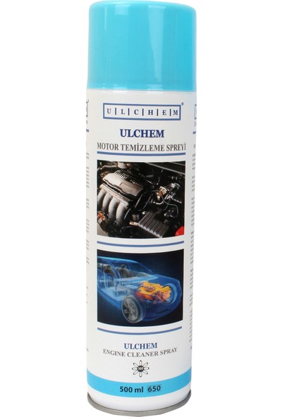 Ulchem Motor Temizleyici Sprey 500 ml Susuz Ulchem Motor Temizleyici Sprey 500 ml Susuz