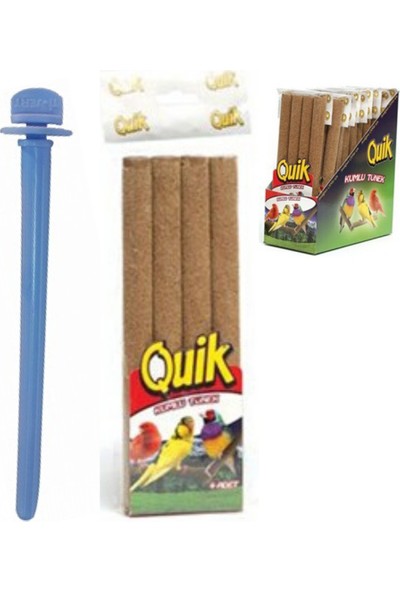 Quik Kumlu Tünek 4'lü (Plastik Tünek Hediyeli) Quik Kumlu Tünek 4'lü (Plastik Tünek Hediyeli)