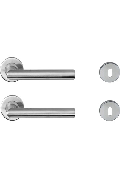 Hafele Werner-M Oda Kapı Kolu Takımı P.Çelik Mat 903.78.784 Hafele Werner-M Oda Kapı Kolu Takımı P.Çelik Mat 903.78.784