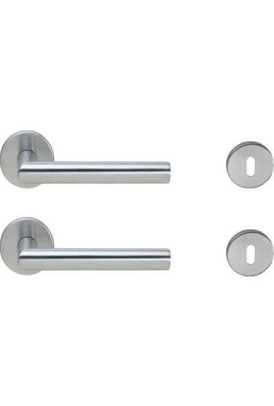 Hafele Werner-Pro Oda Kapı Kolu Takımı P.Çelik Mat 903.91.556 Hafele Werner-Pro Oda Kapı Kolu Takımı P.Çelik Mat 903.91.556