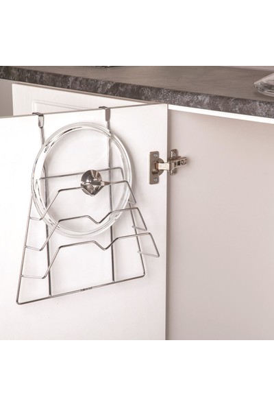 Tekno-tel Geçmeli Tava Tencere Kapak Düzenleyici Krom SF290