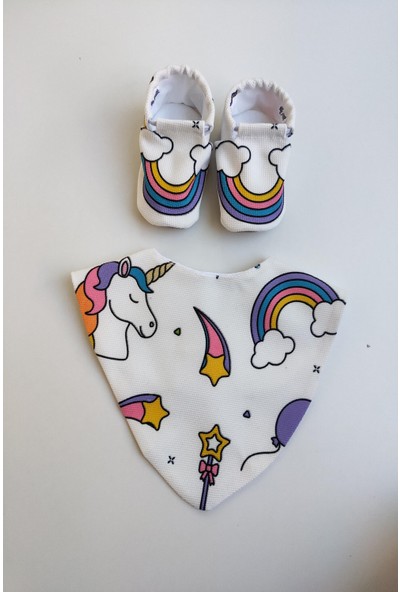 Kilizman Tasarım My-Patik Kaydırmaz Tabanlı Patik-Önlük Takım