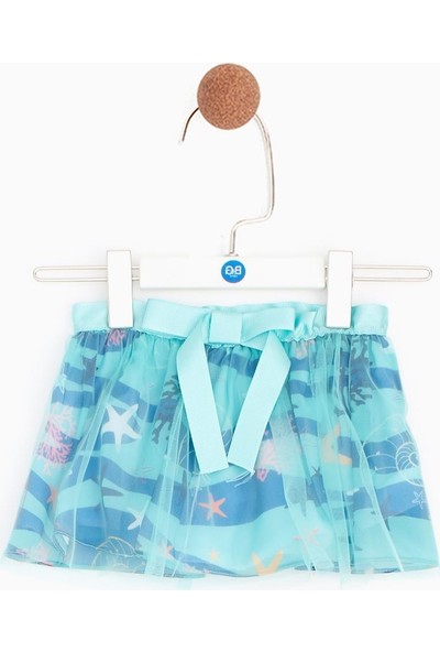 BG Baby Kız Bebek Desenli Etek