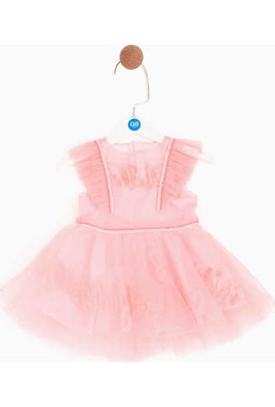 BG Baby Kız Bebek Pembe Elbise
