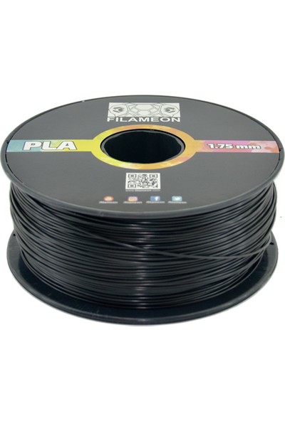 Filameon Pla Filament Siyah 1.75 mm Filameon Pla Filament Siyah 1.75 mm