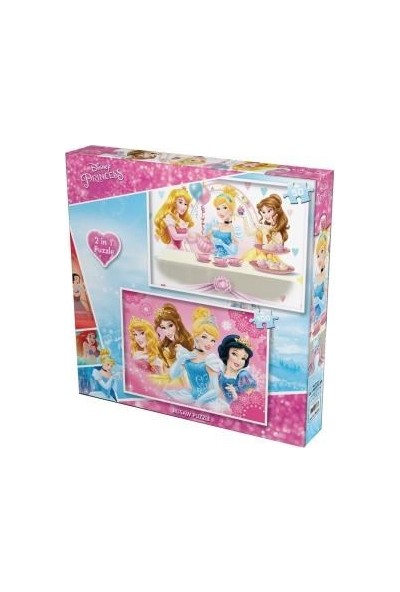Onur Puzzle Disney Prenses 3 Çocuk Puzzle 2 in 1 100+50 Parça Yapboz Onur Puzzle Disney Prenses 3 Çocuk Puzzle 2 in 1 100+50 Parça Yapboz
