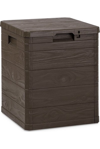 Toomax Woody's 90Lt Kahverengi Bahçe, Teras, Balkon Depolama Sandığı Toomax Woody's 90Lt Kahverengi Bahçe, Teras, Balkon Depolama Sandığı