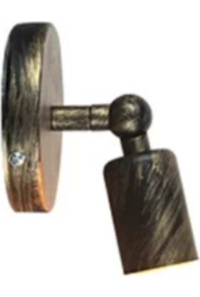 Rys Metal Retro Mafsalı Eskitme Patinalı Duvar Aplik Rys Metal Retro Mafsalı Eskitme Patinalı Duvar Aplik