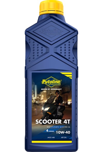 PUTOLINE PUTOLINE 10W40 4T SCOOTER MOTOR YAĞI 1LT PUTOLINE PUTOLINE 10W40 4T SCOOTER MOTOR YAĞI 1LT